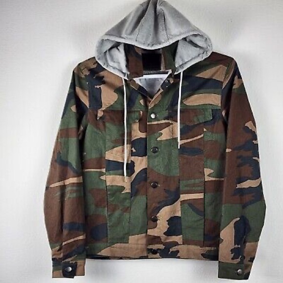 Nomad | Jackets & Coats | Nomad Green And Brown Military Field Jacket ...